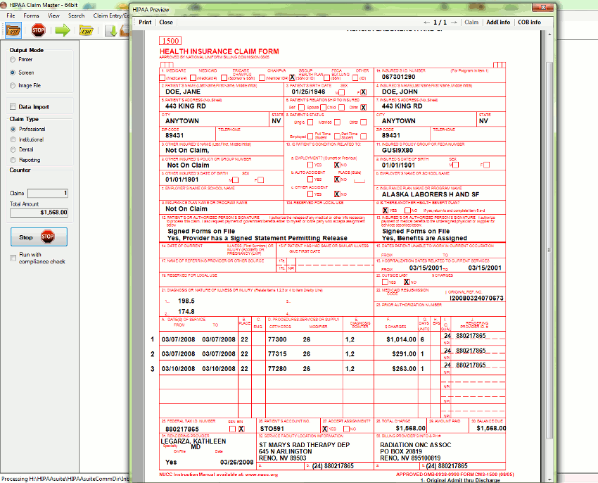HIPAA Claim Master - Opiniones, precios y características - Capterra ...