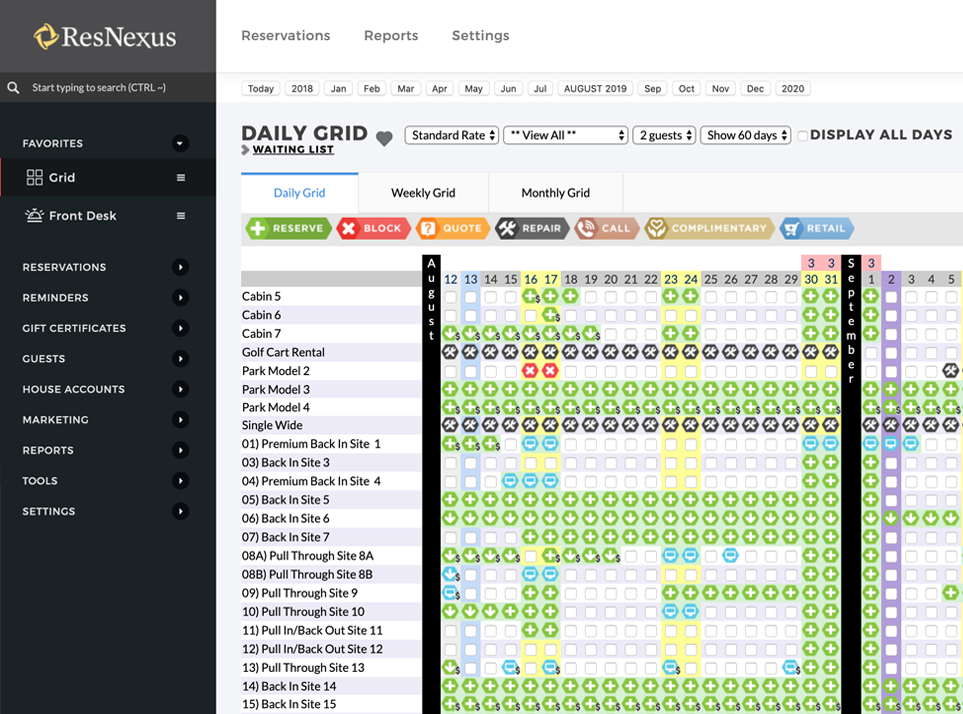ResNexus Software - 2022 Reviews, Pricing & Demo