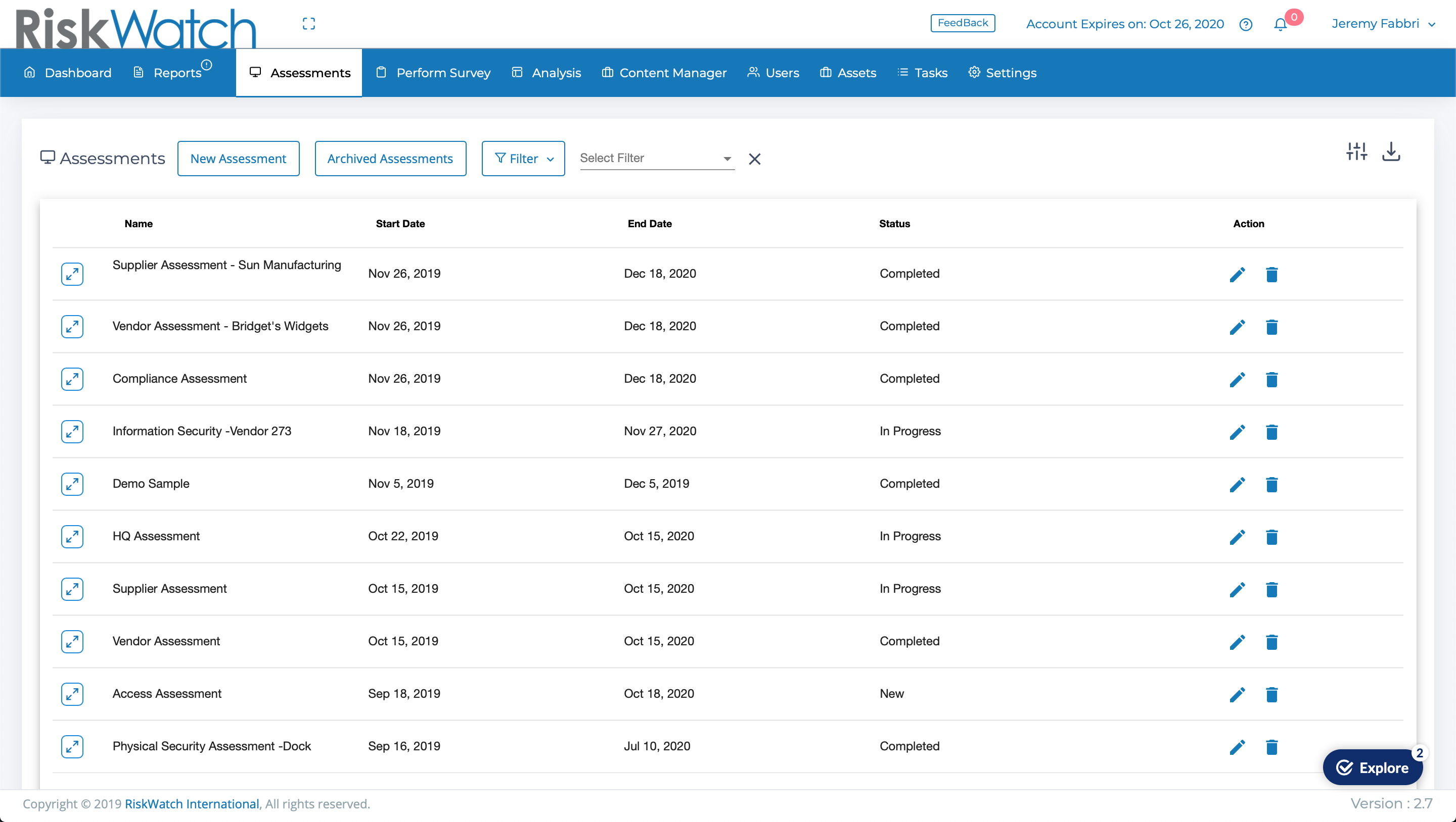 RiskWatch Software - 2025 Reviews, Pricing & Demo