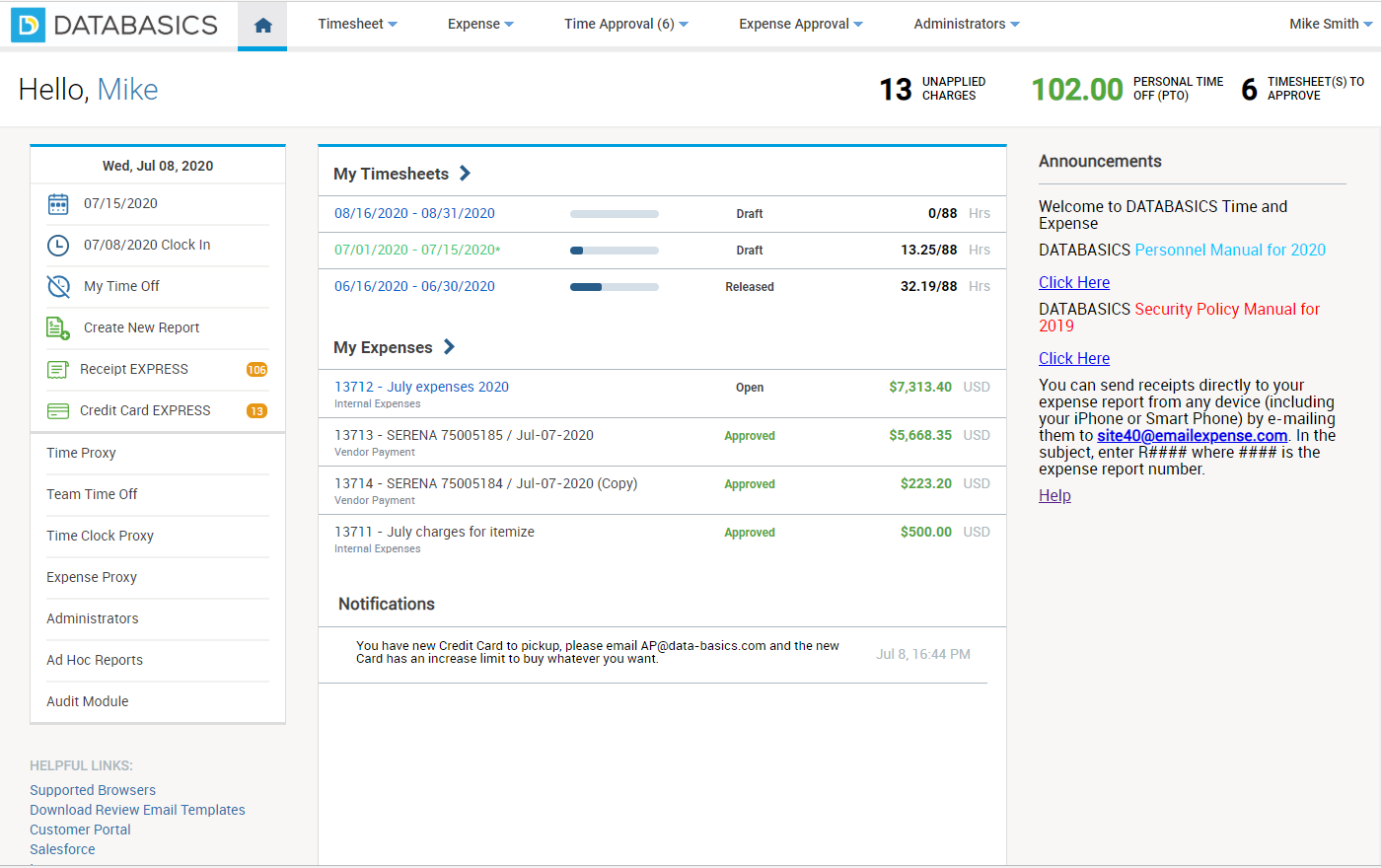 DATABASICS Expense Software - 2024 Reviews, Pricing & Demo