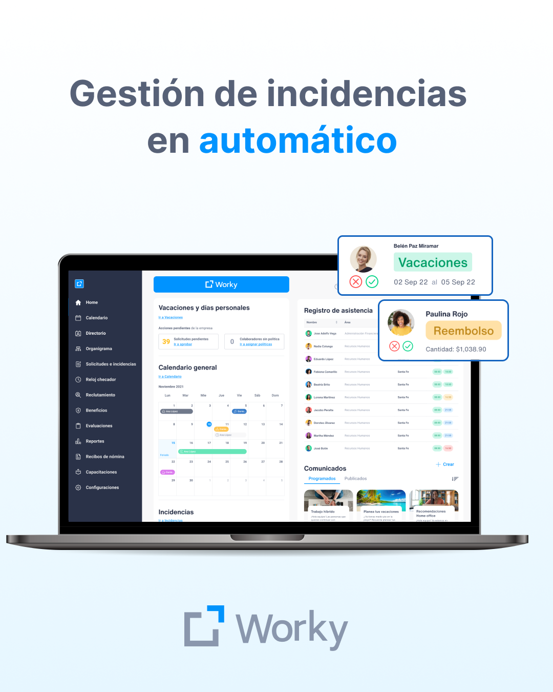 Worky - Opiniones, precios y características - Capterra España 2024