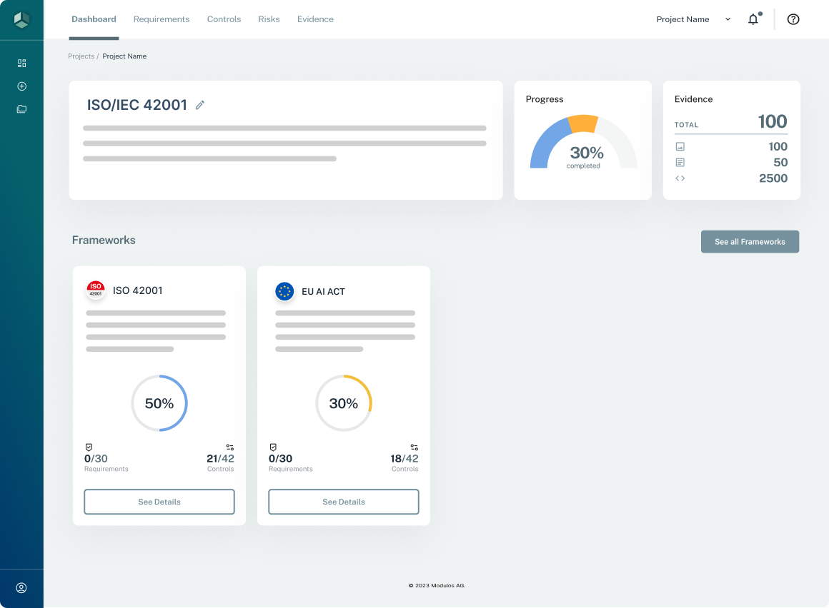 Modulos AI Governance Platform Software - 2025 Reviews, Pricing & Demo