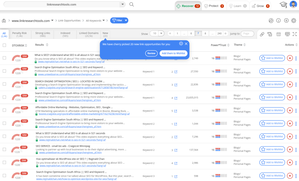 LinkResearchTools (LRT) Pricing, Alternatives & More 2025 | Capterra