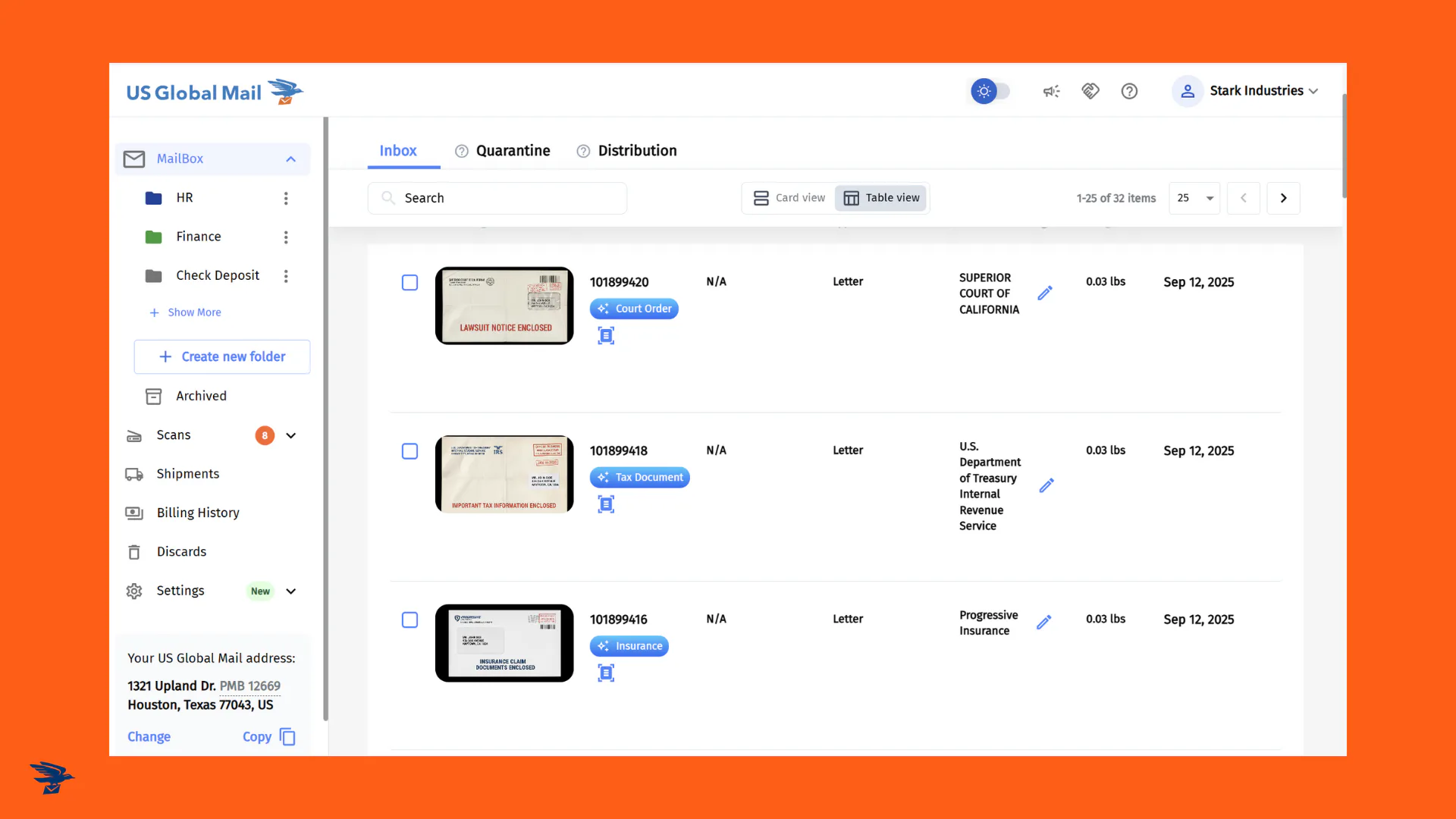US Global Mail Pricing, Cost & Reviews - Capterra UK 2026