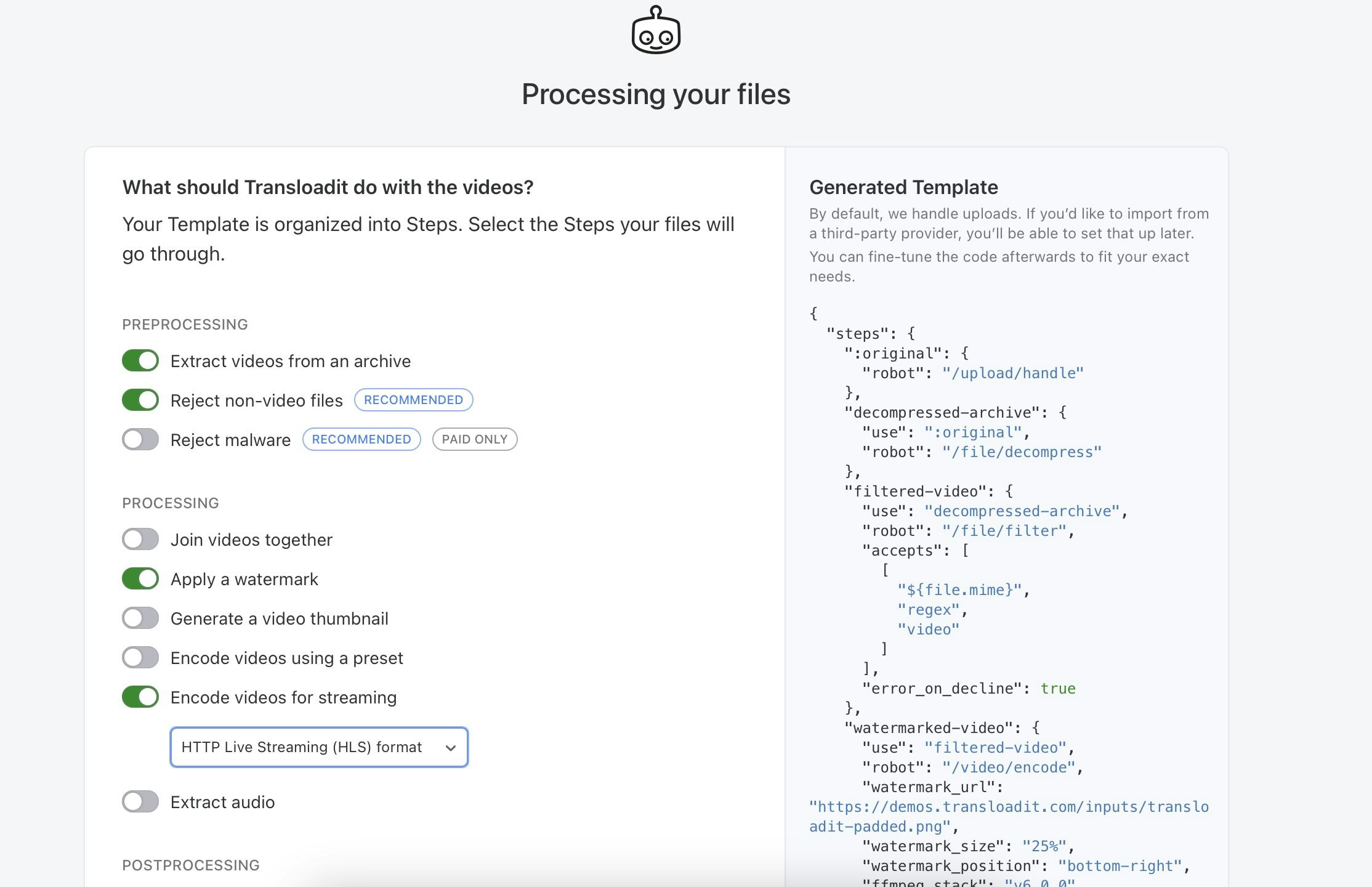 Transloadit Software - 2025 Reviews, Pricing & Demo