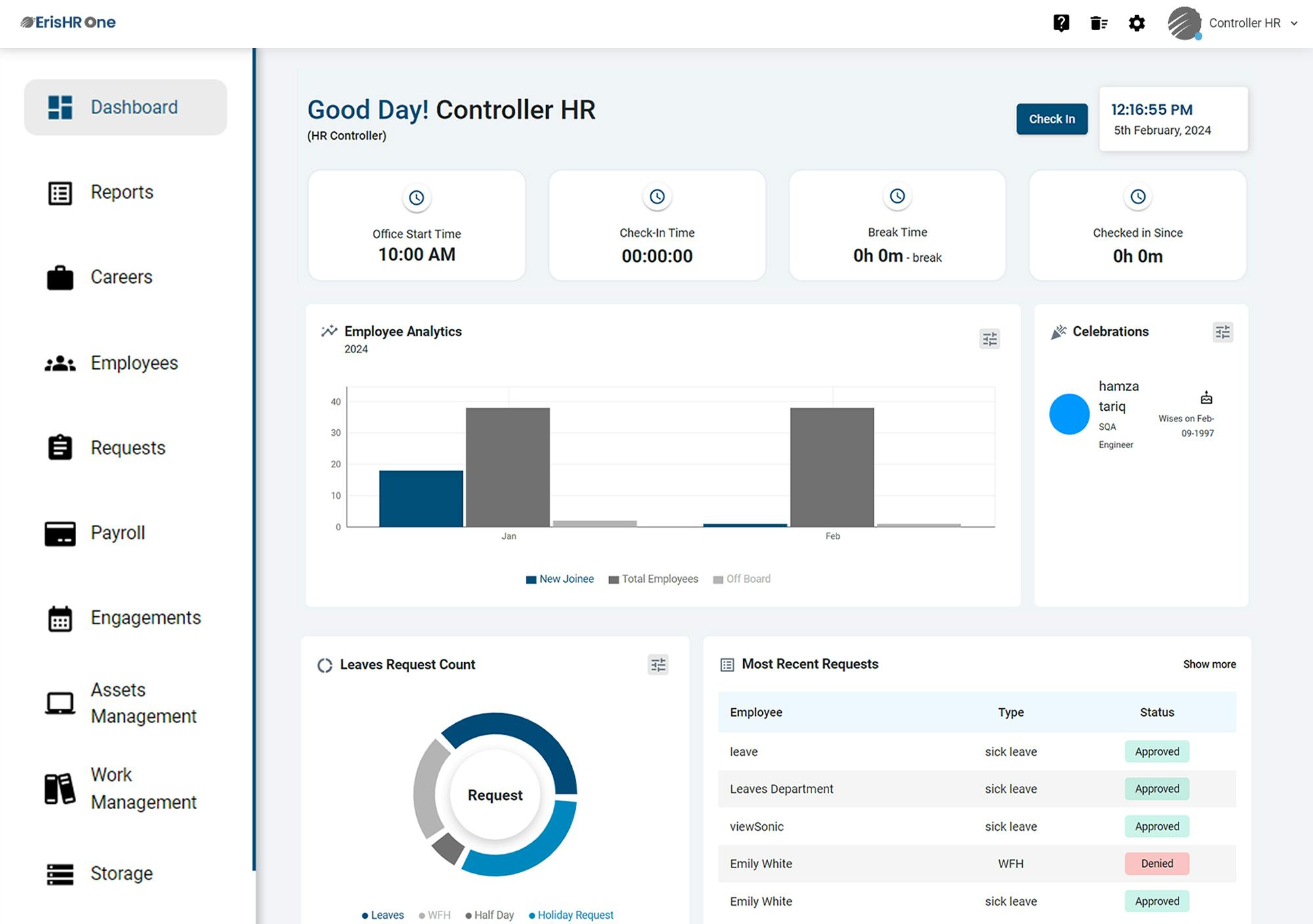 ErisHR One Pricing, Alternatives & More 2024 | Capterra