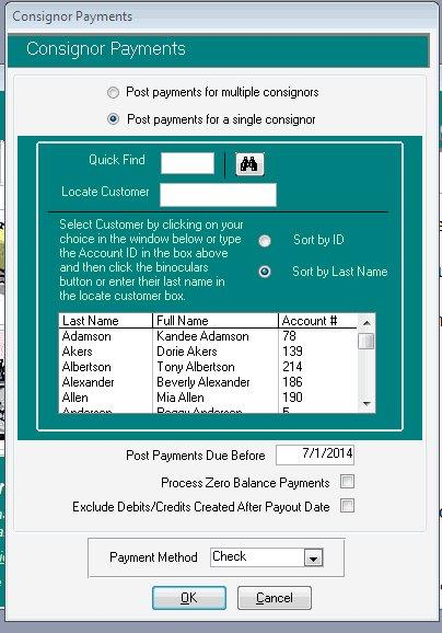 Consignment Shop Software Consignment POS Software The General Store