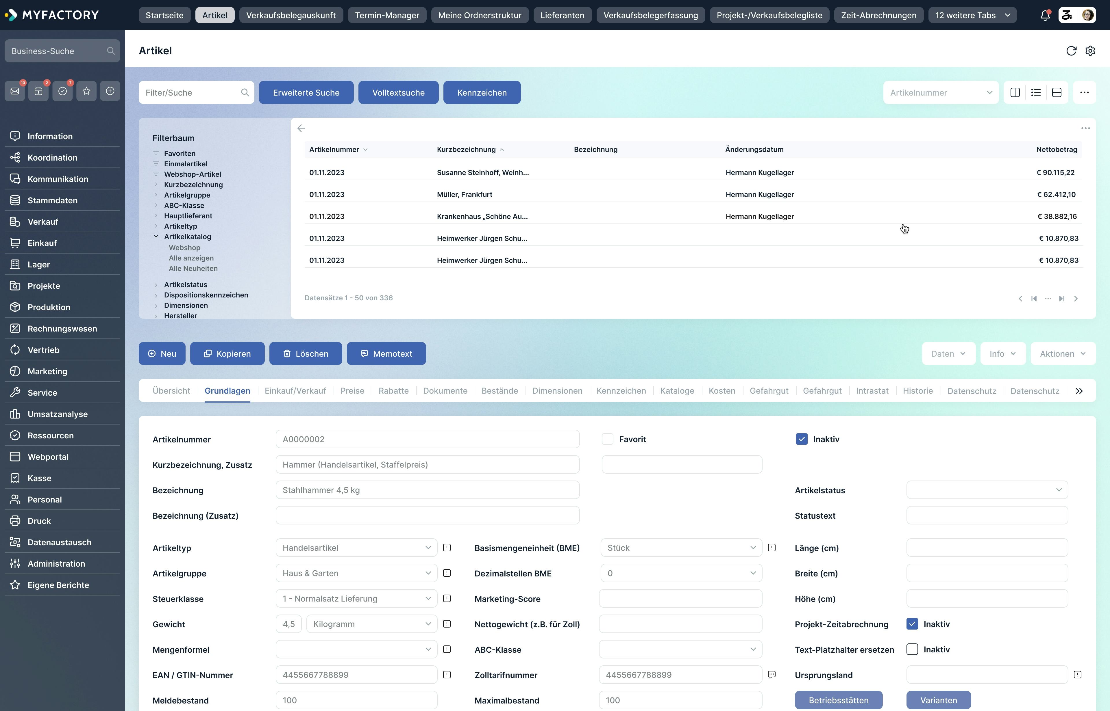 Myfactory Cloud ERP Software - 2024 Reviews, Pricing & Demo
