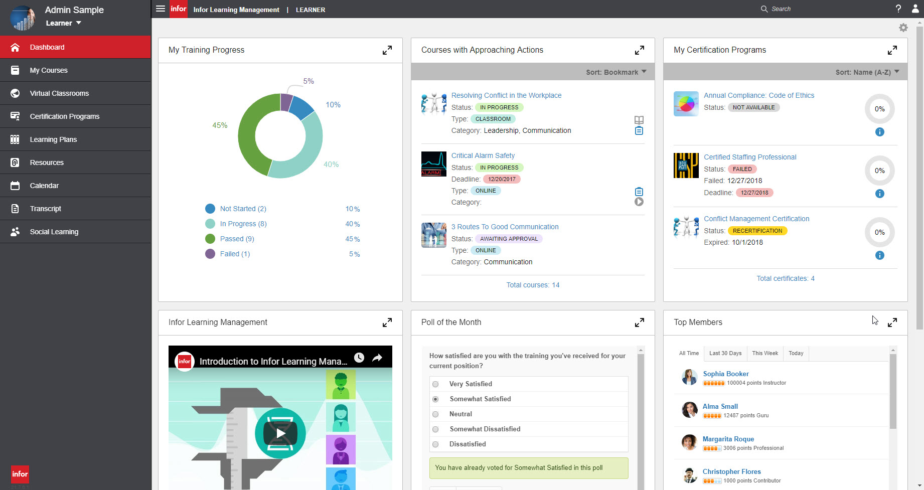 Infor Learning Management System (LMS) Pricing, Alternatives & More ...