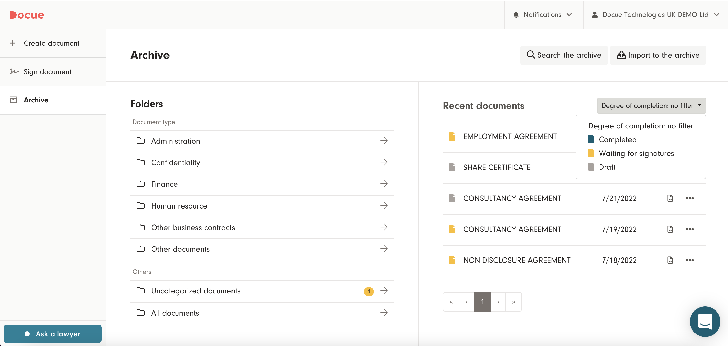 Docue Pricing, Cost & Reviews - Capterra UK 2025