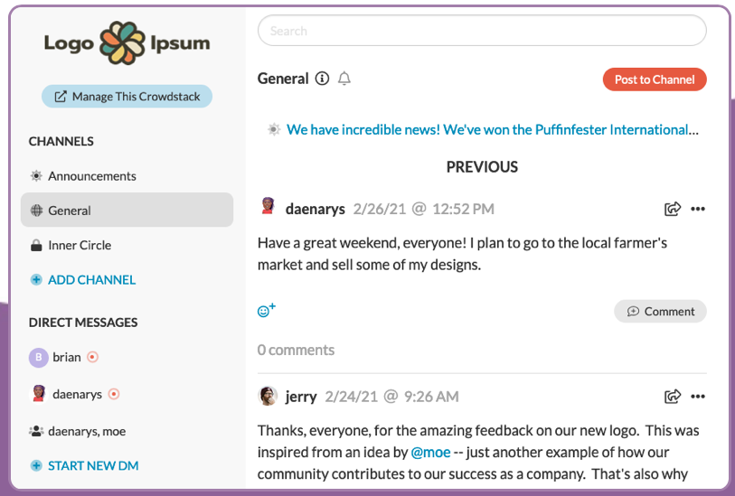 Crowdstack Software - 2022 Reviews, Pricing & Demo