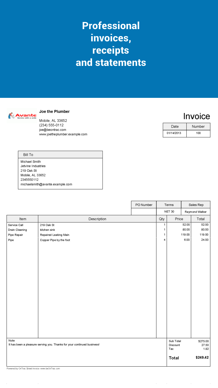 Street Invoice Reviews, Cost & Features | GetApp Australia 2025