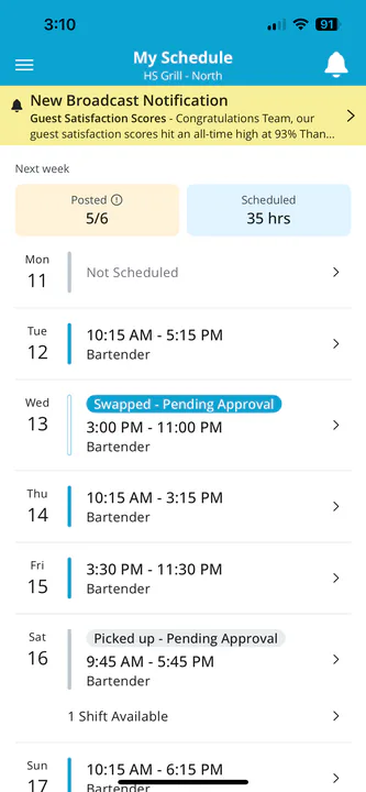 ¿Qué es HotSchedules? - Reseñas, precios y funciones - Capterra México 2026
