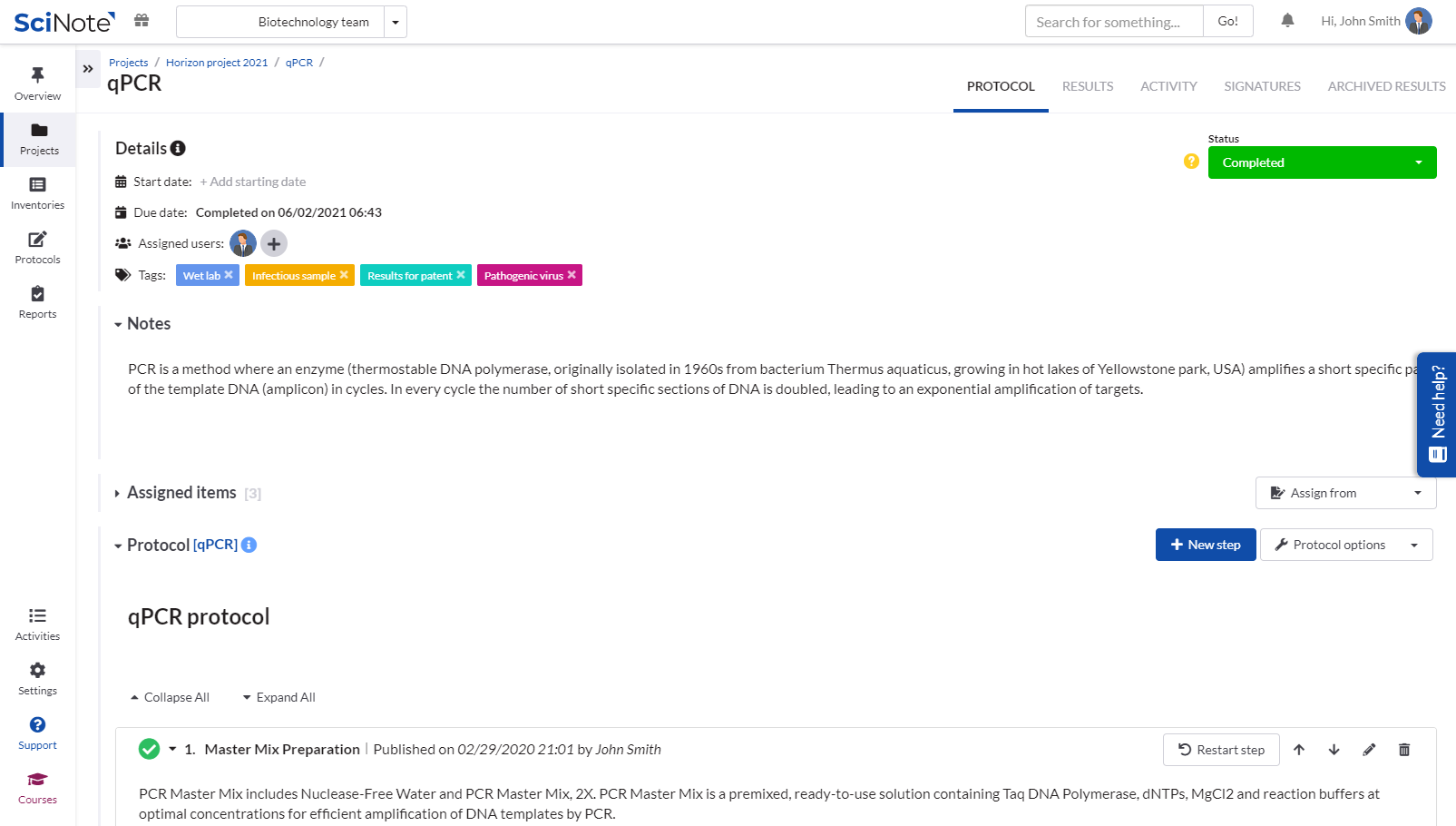 SciNote | Reviews, Pricing & Demos - SoftwareAdvice AU