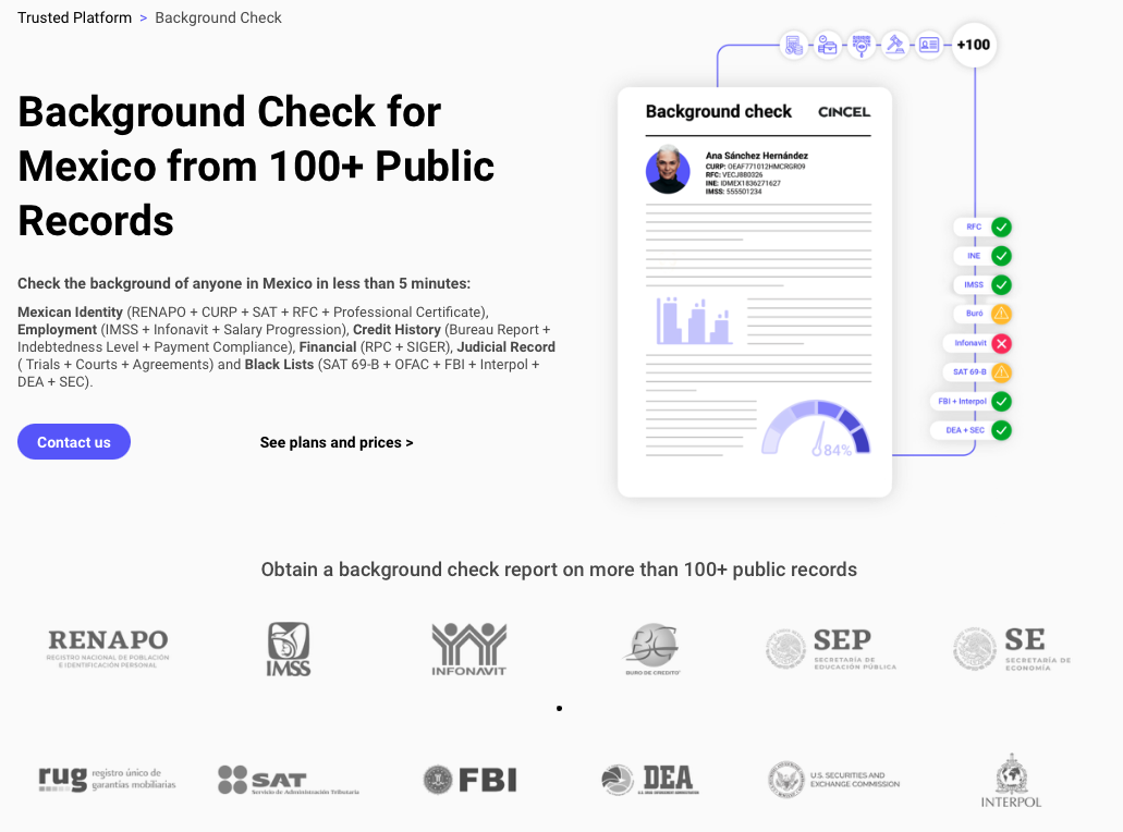 CINCEL Background Check Cost & Reviews - Capterra Australia 2025