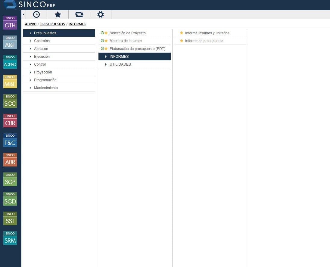SINCO ADPRO - Opiniones, precios y características - Capterra España 2025