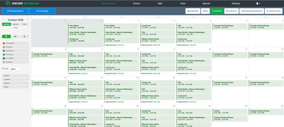 Driver Schedule Pricing, Alternatives & More 2025 | Capterra