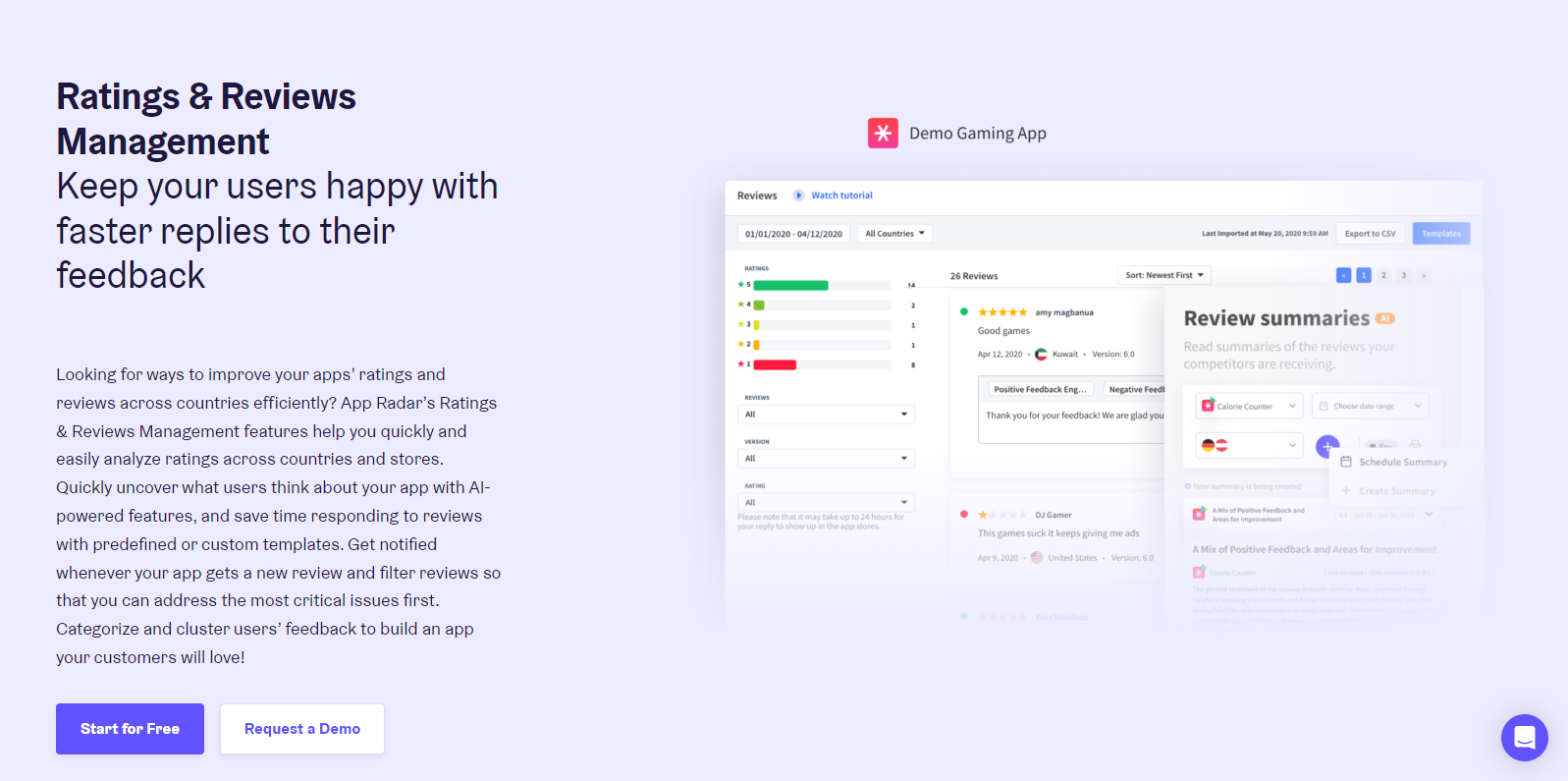 App Radar | Reviews, Pricing & Demos - SoftwareAdvice GB