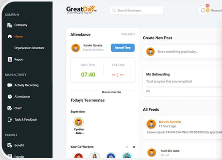 GreatDay HR Pricing, Alternatives & More 2023 | Capterra