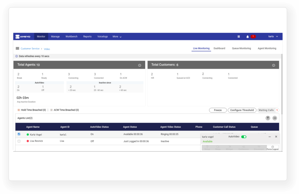 Ameyo Video Contact Center Software Reviews, Demo & Pricing - 2024