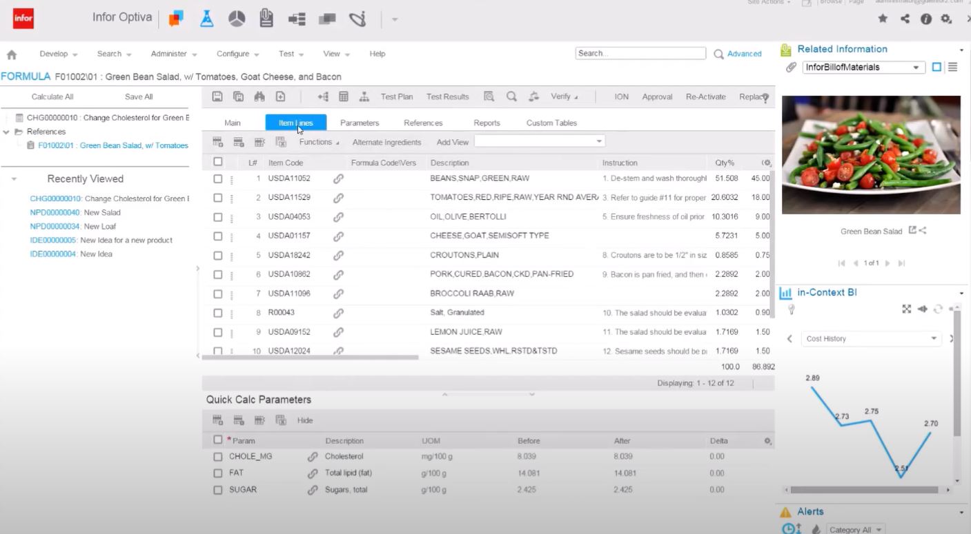 Infor CloudSuite PLM for Process (Optiva) Pricing, Alternatives & More ...