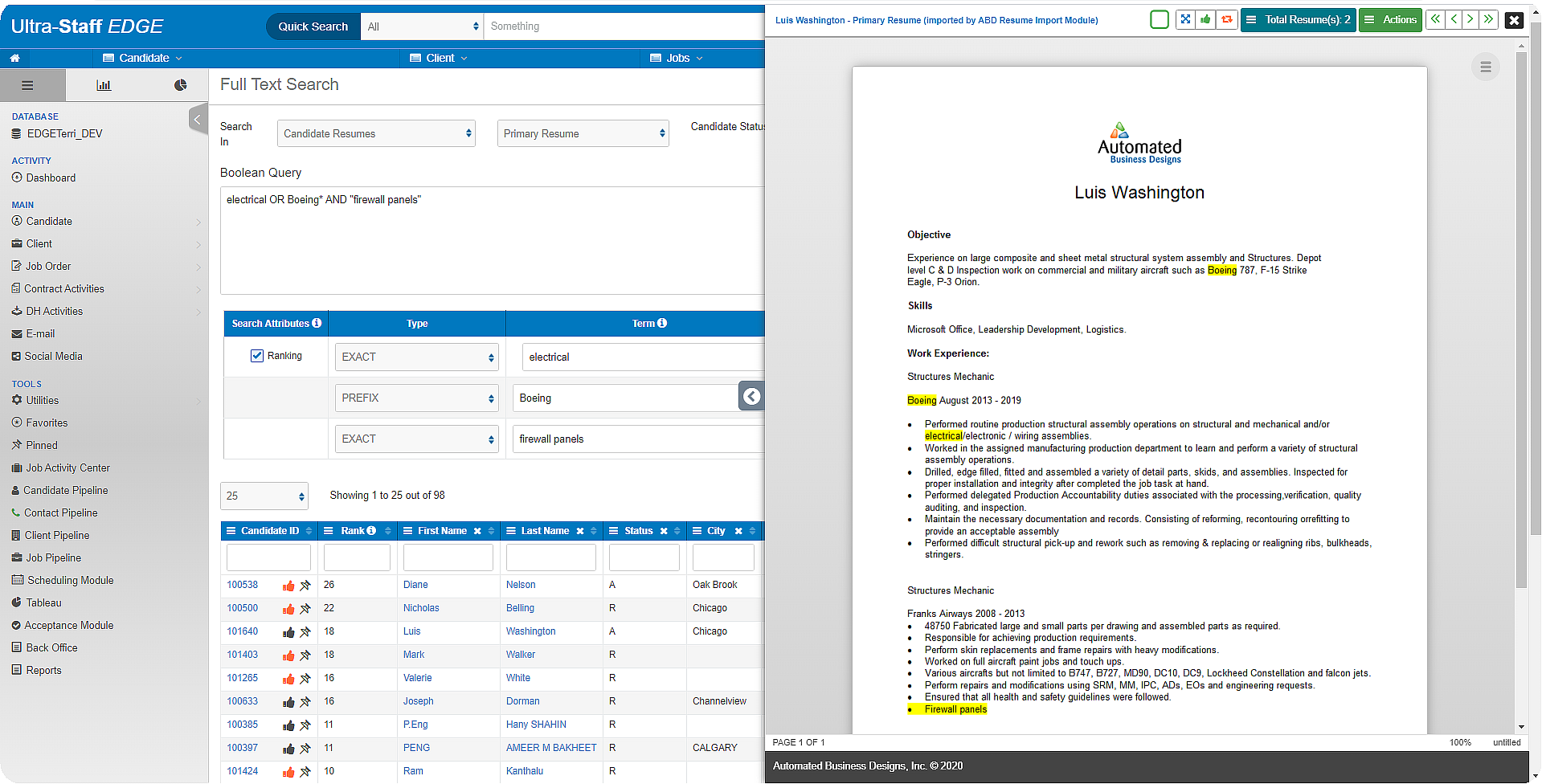 Ultra-Staff EDGE - Avis, notes, prix et abonnements - Capterra France 2025
