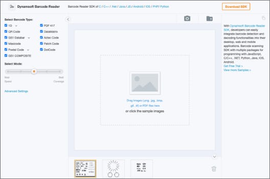 Dynamsoft Barcode Reader Software - 2025 Reviews, Pricing & Demo