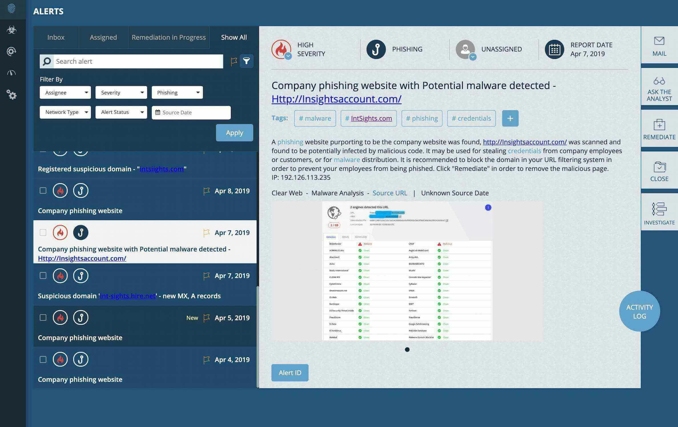 IntSights Software - 2025 Reviews, Pricing & Demo