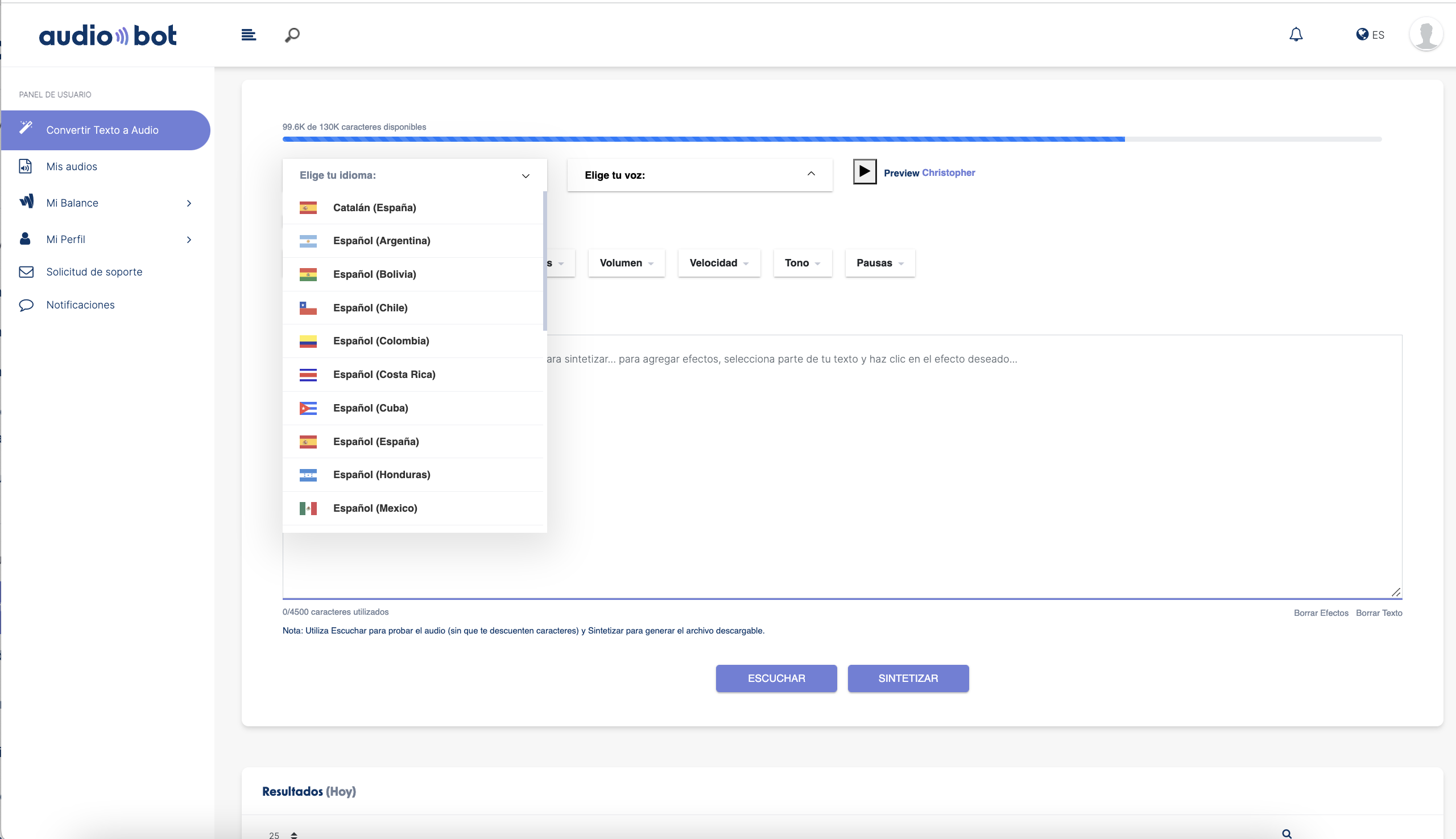 AudioBot: precios, funciones y opiniones | GetApp España 2025