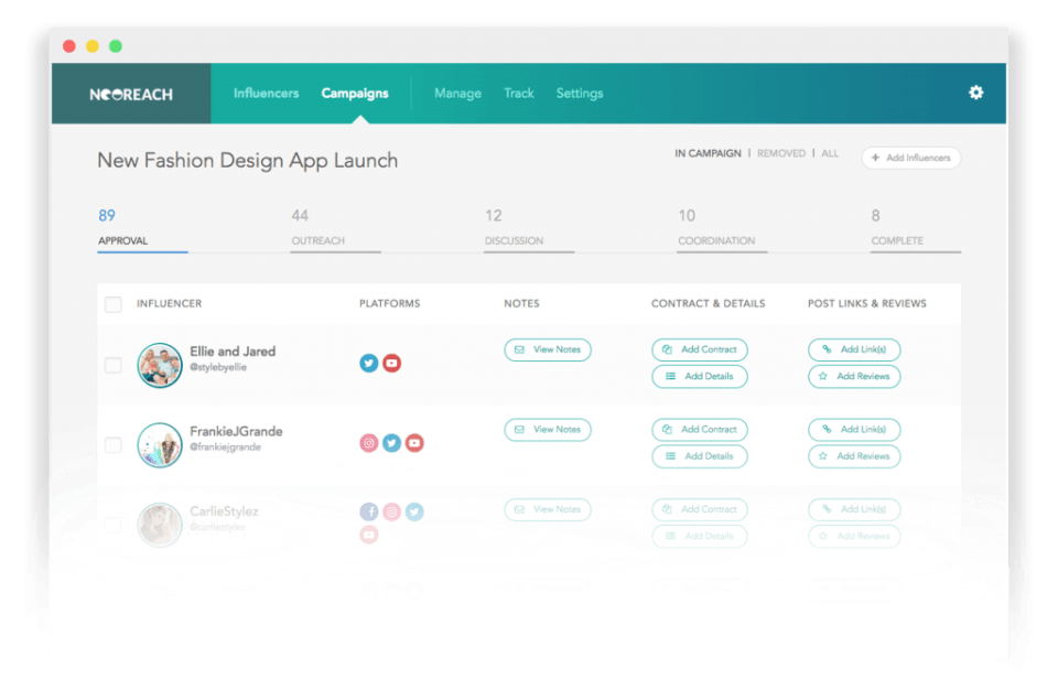 Neoreach Pricing, Alternatives & More 2022 - Capterra