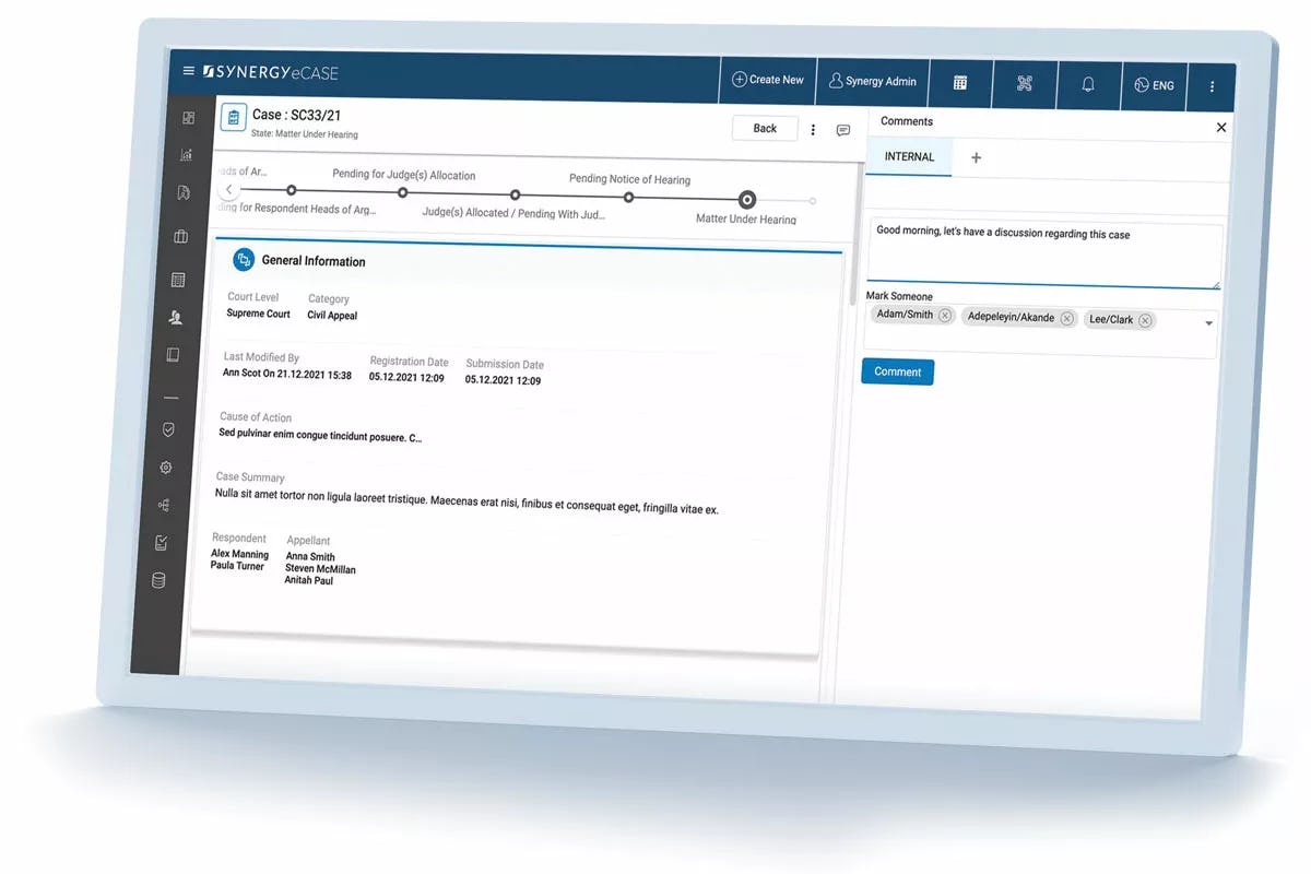 Synergy Case Management System Software - 2025 Reviews, Pricing & Demo