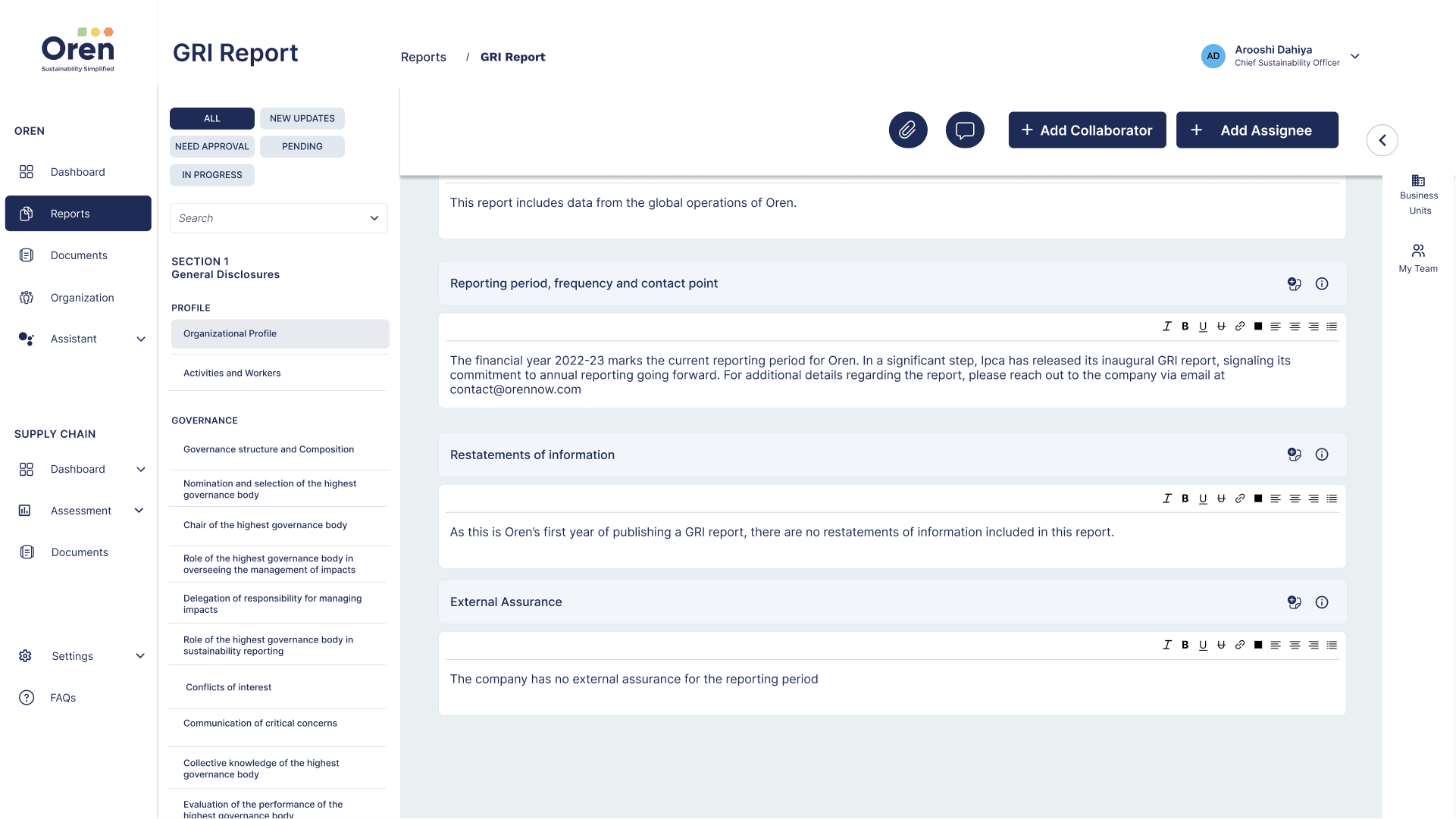 Oren Software Reviews, Demo & Pricing - 2024