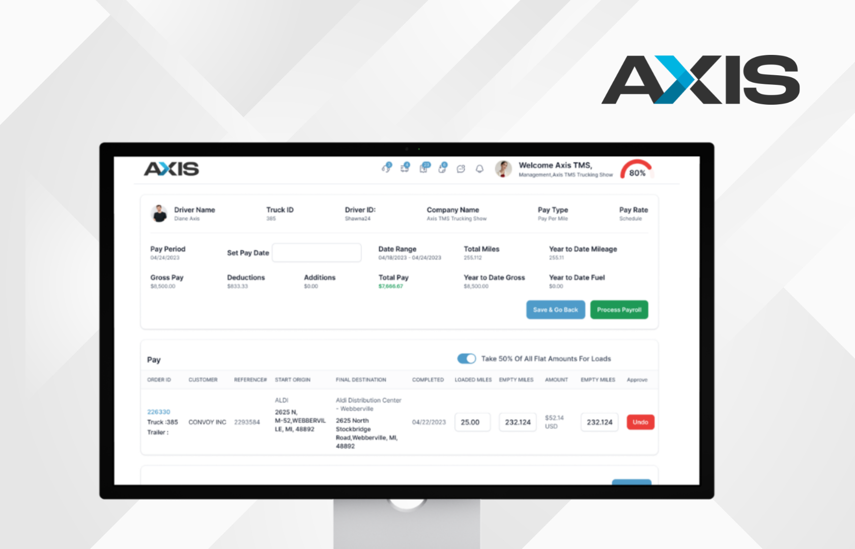 Axis TMS Software - 2025 Reviews, Pricing & Demo
