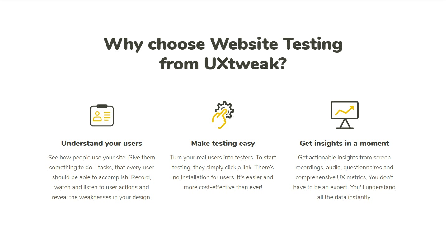 UXtweak Pricing, Alternatives & More 2022 - Capterra