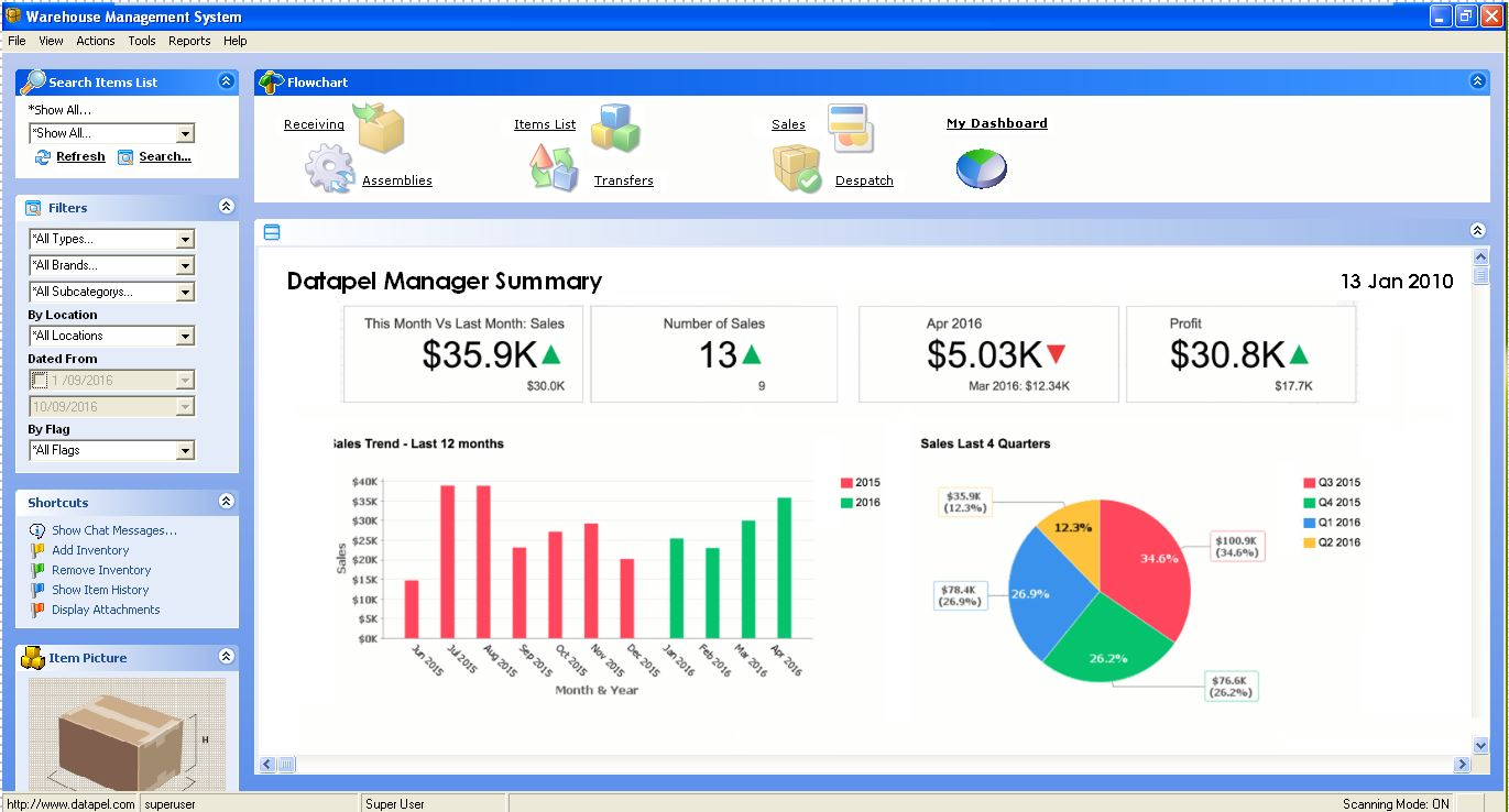 Datapel WMS Reviews, Cost & Features | GetApp Australia 2022
