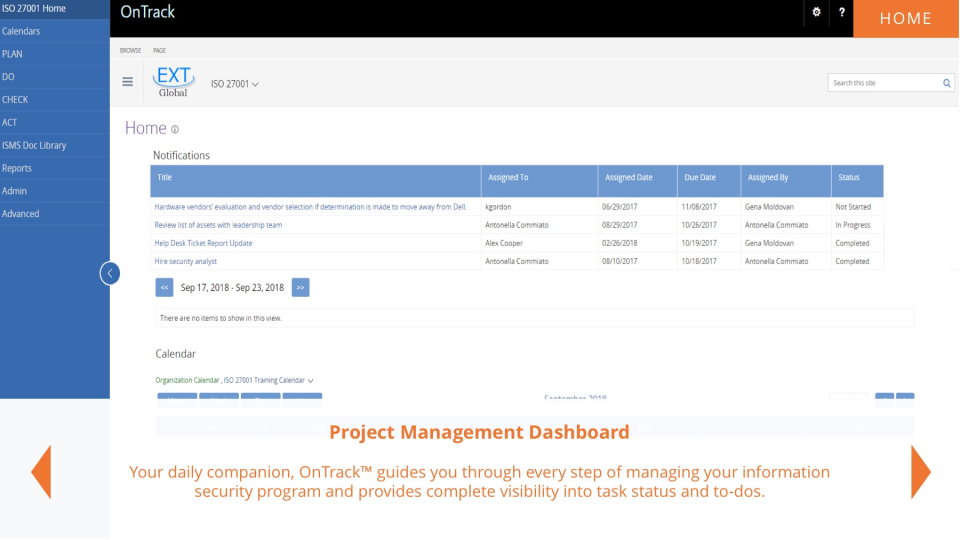 OnTrack 27001 Cost & Reviews - Capterra Australia 2024