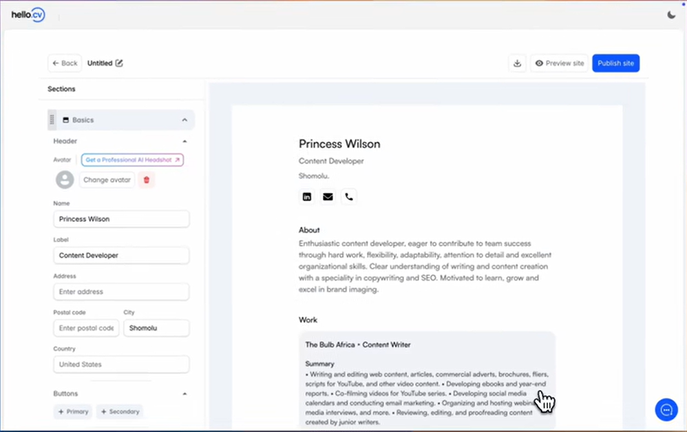 Hello.cv Pricing, Cost & Reviews - Capterra UK 2025