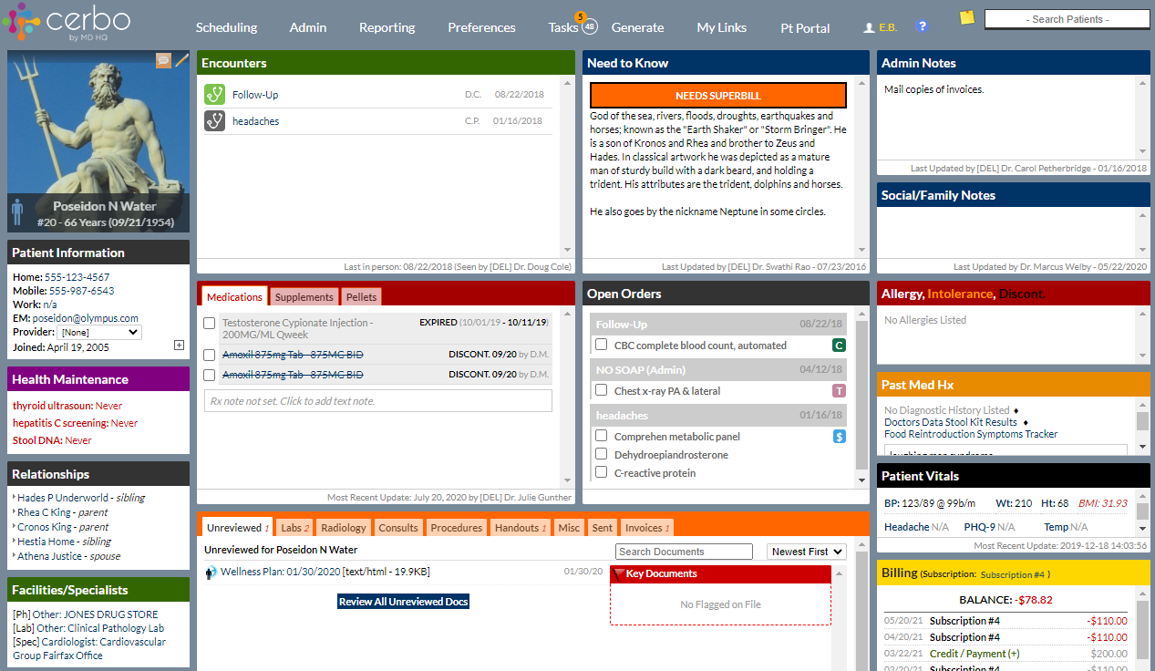 Cerbo Software - 2025 Reviews, Pricing & Demo