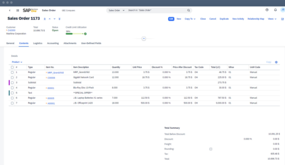SAP Business One Kosten, Erfahrungen & Bewertungen - Capterra ...