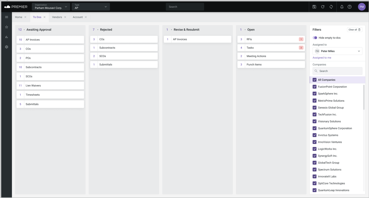 Premier Construction Software Software - 2024 Reviews, Pricing & Demo