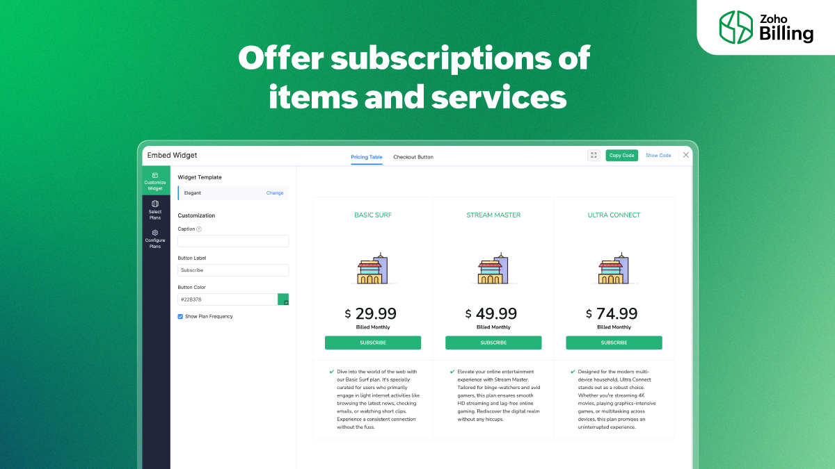 Zoho Billing Software - 2024 Reviews, Pricing & Demo