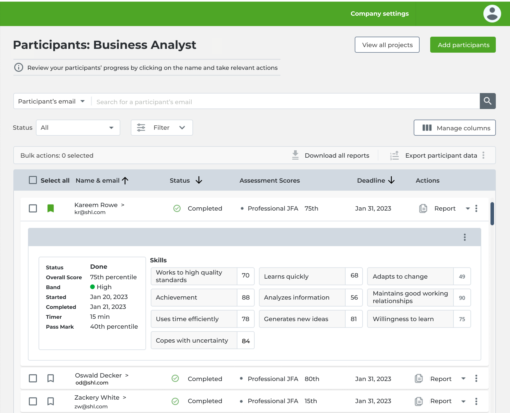 SHL Talent Acquisition Software - 2024 Reviews, Pricing & Demo