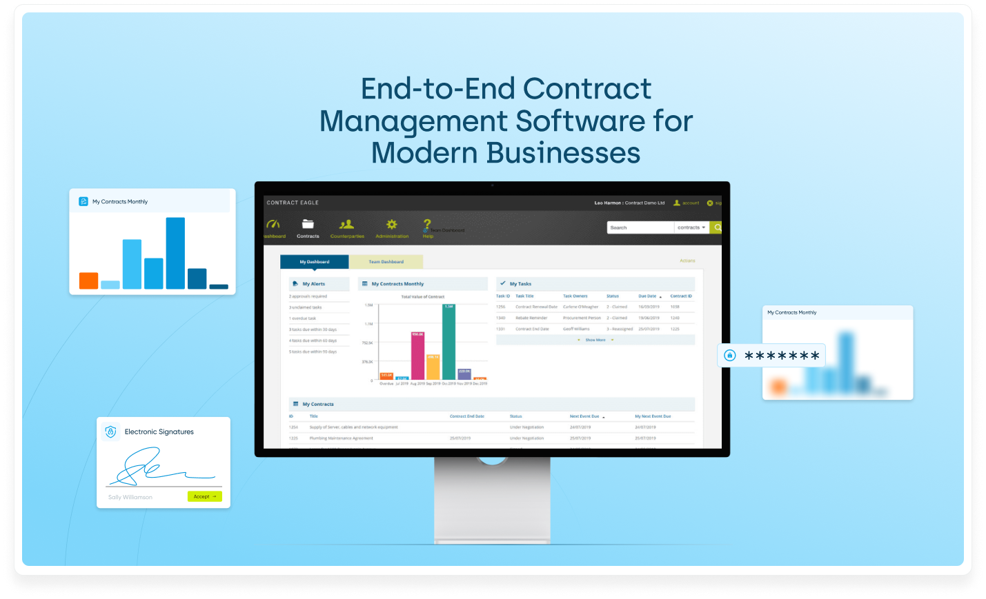 Contract Eagle - Prix, tarif, abonnement et avis | GetApp France 2025