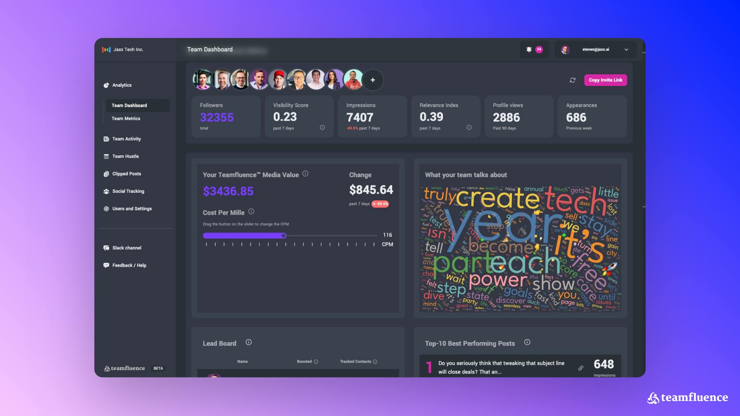 Teamfluence Pricing, Alternatives & More 2024 | Capterra