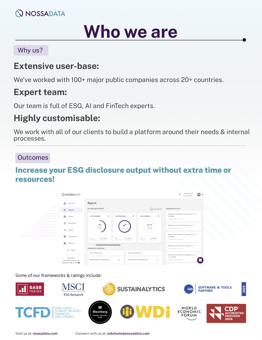 Nossa Data Pricing, Alternatives & More 2024 | Capterra