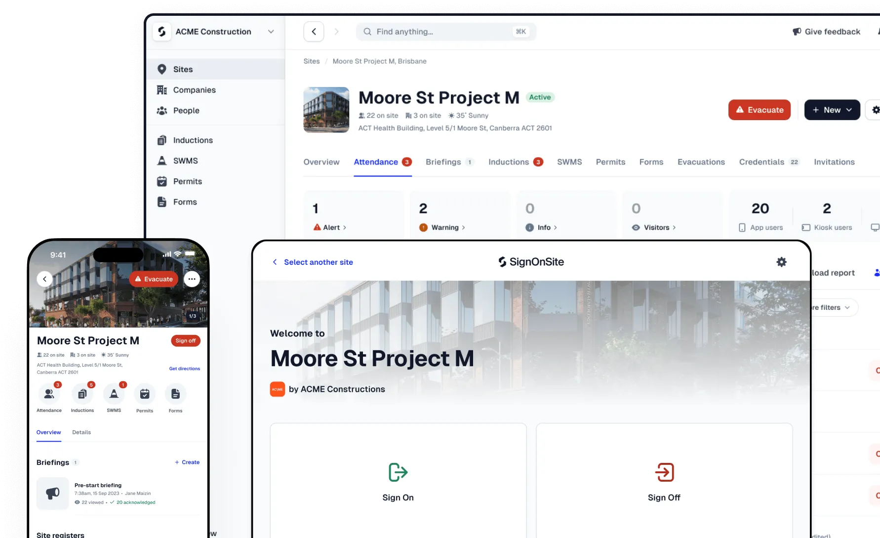 SignOnSite Software - 2025 Reviews, Pricing & Demo