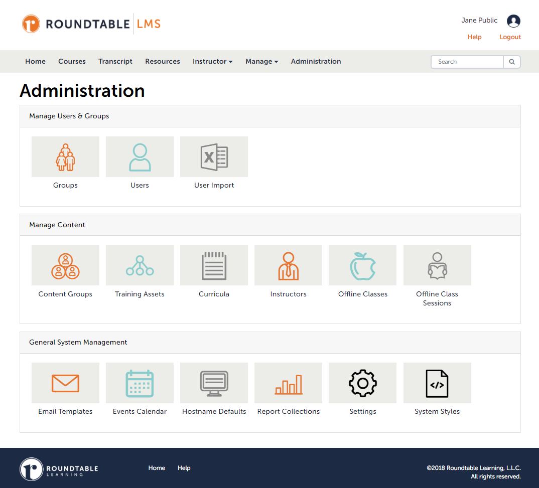 Roundtable Online Learning LMS Software - 2025 Reviews, Pricing & Demo