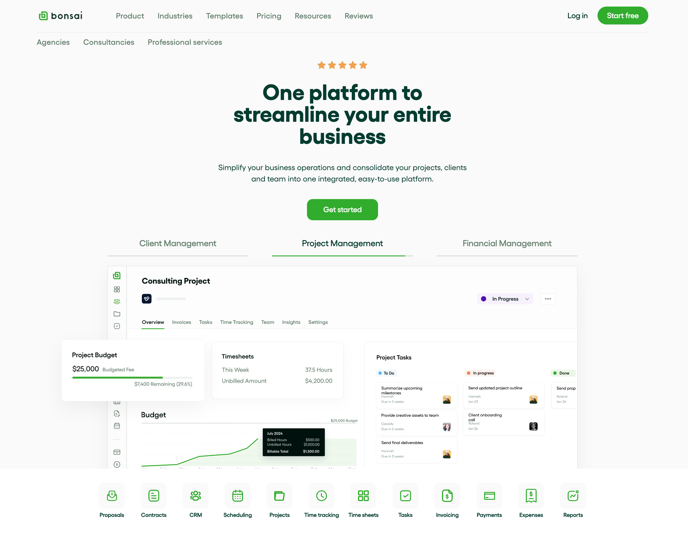 Bonsai Software - 2025 Reviews, Pricing & Demo