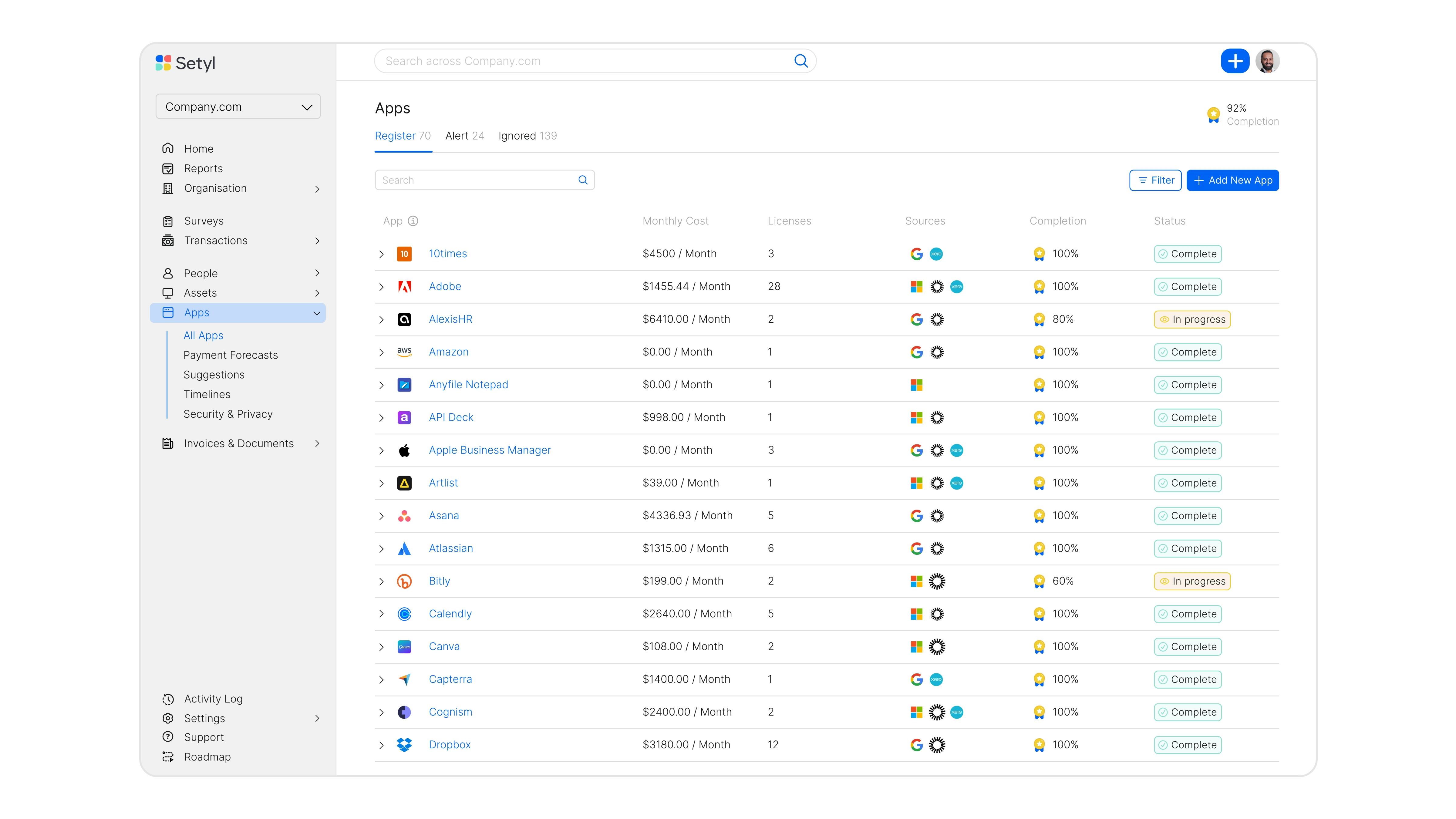 Setyl Software - 2024 Reviews, Pricing & Demo