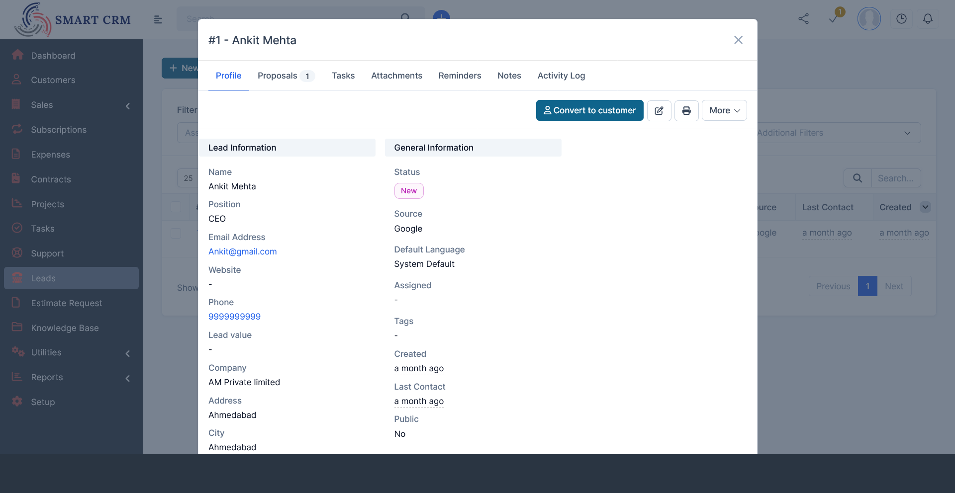 Smart CRM Software - 2025 Reviews, Pricing & Demo
